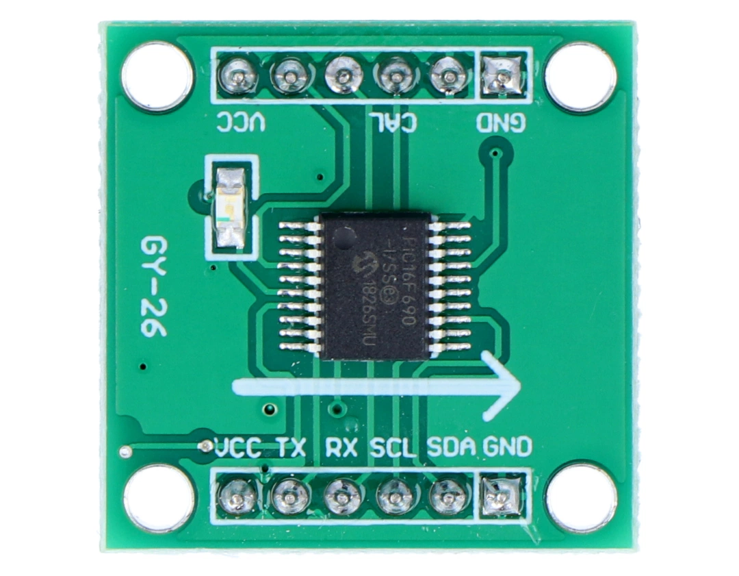Digital compass HMC1022 - I2C/UART GY-26 | Buy Electronic Components ...